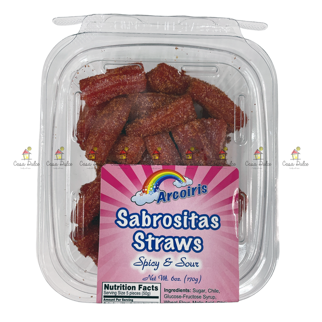 FamArc - Tub Sabrositas Straws Spicy 24/6oz | Casa Dulce