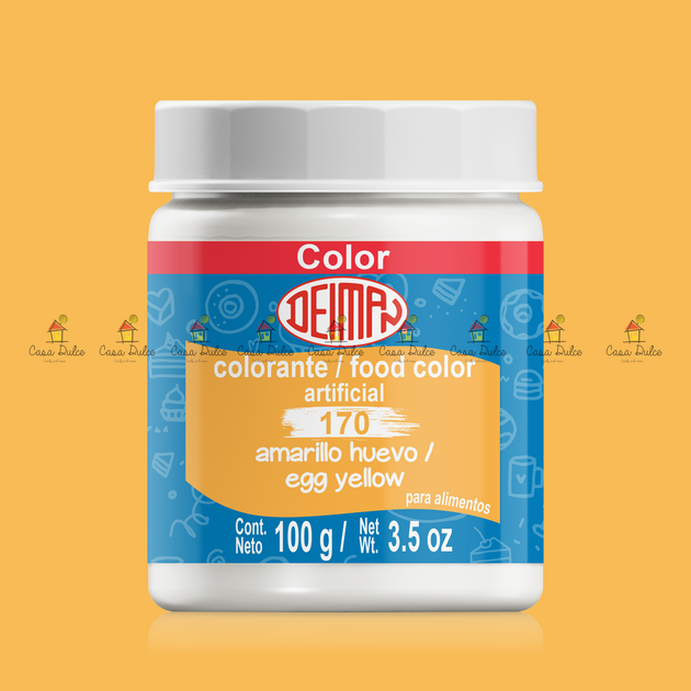 Deiman - Colorante Amarillo Huevo 120g | Casa Dulce