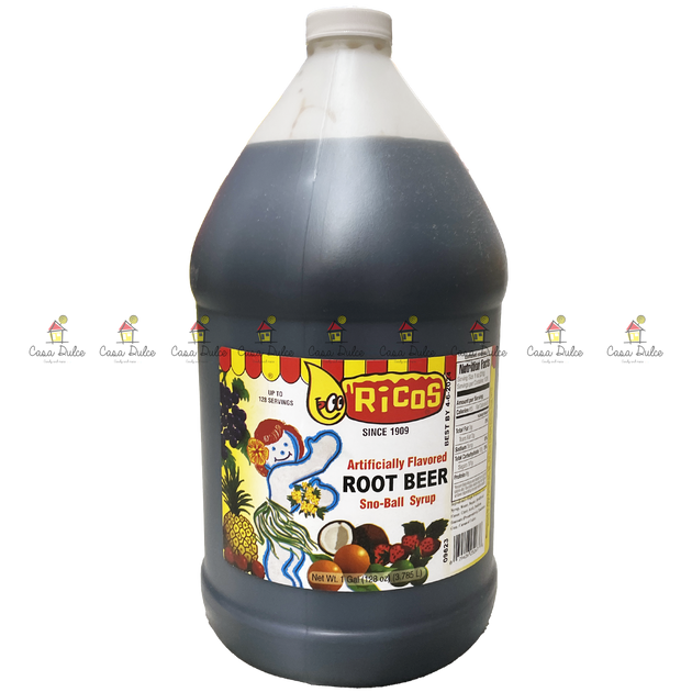 Ricos - Syrup Rootbeer 4/1Gal | Casa Dulce