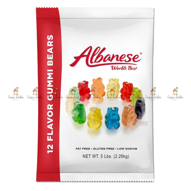 ALB - 12 Flavors Gummi Bears | Casa Dulce