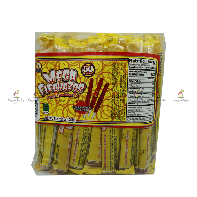 Azteca - Flechazo Mega Refill 7/50pc | Casa Dulce
