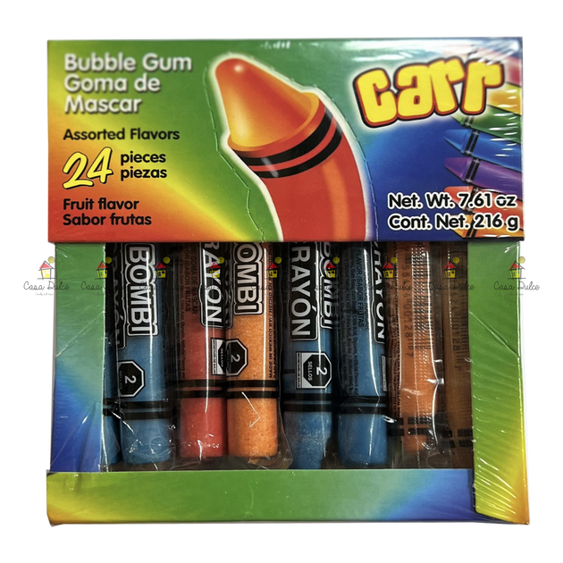 Bombi Crayon Gum 24/24 | Casa Dulce